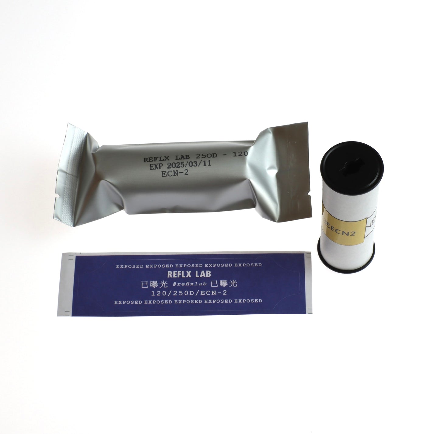 Reflx Lab 250D Color Negative Film (ECN-2) 120